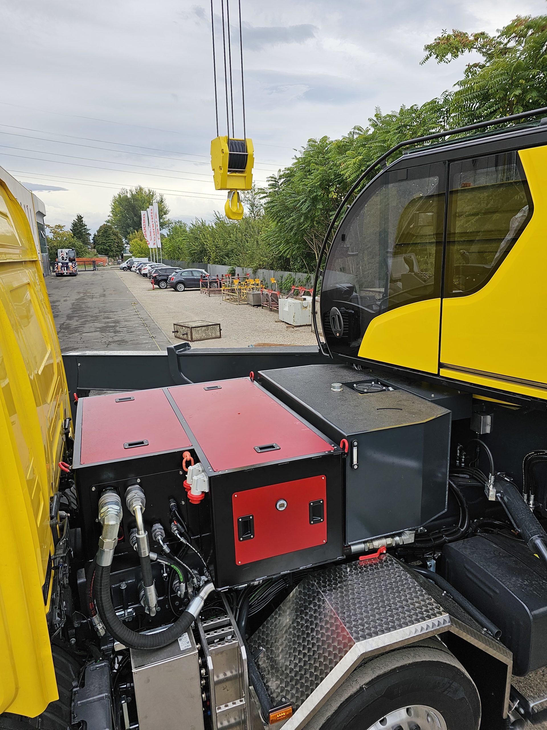 Power pack with 50kW lithium batteries - Idrogru