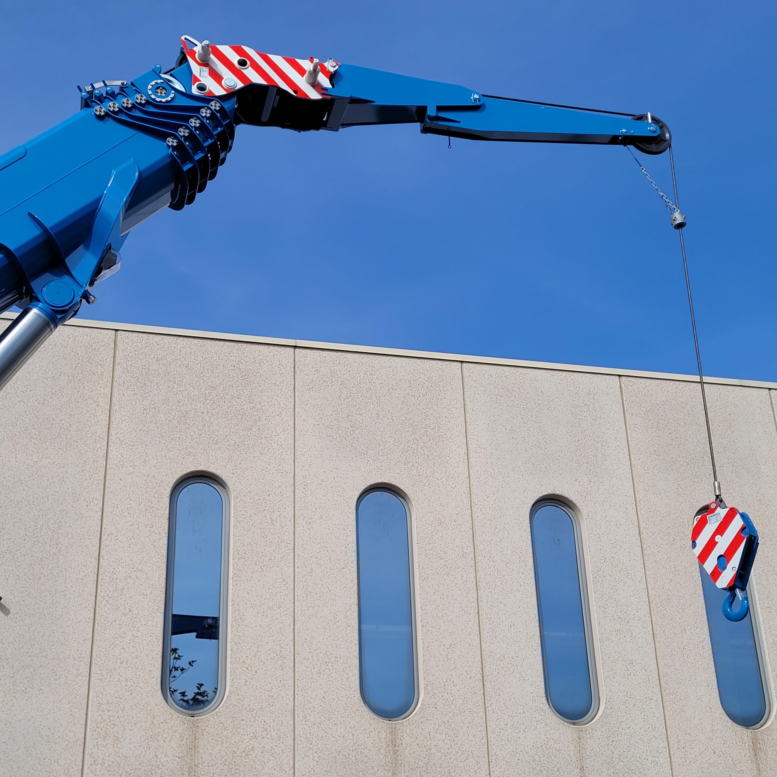 Mechanic jib with pulley - Idrogru